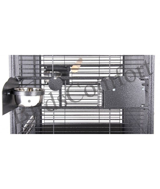 HQ Flat Open Bird Cage 22x17 - by BirdsComfort.com